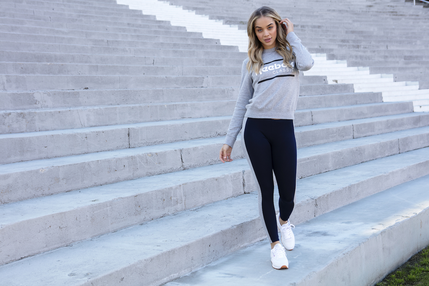 Jasmine Sanders Partners with Reebok and Lady Foot Locker for Fashion ...