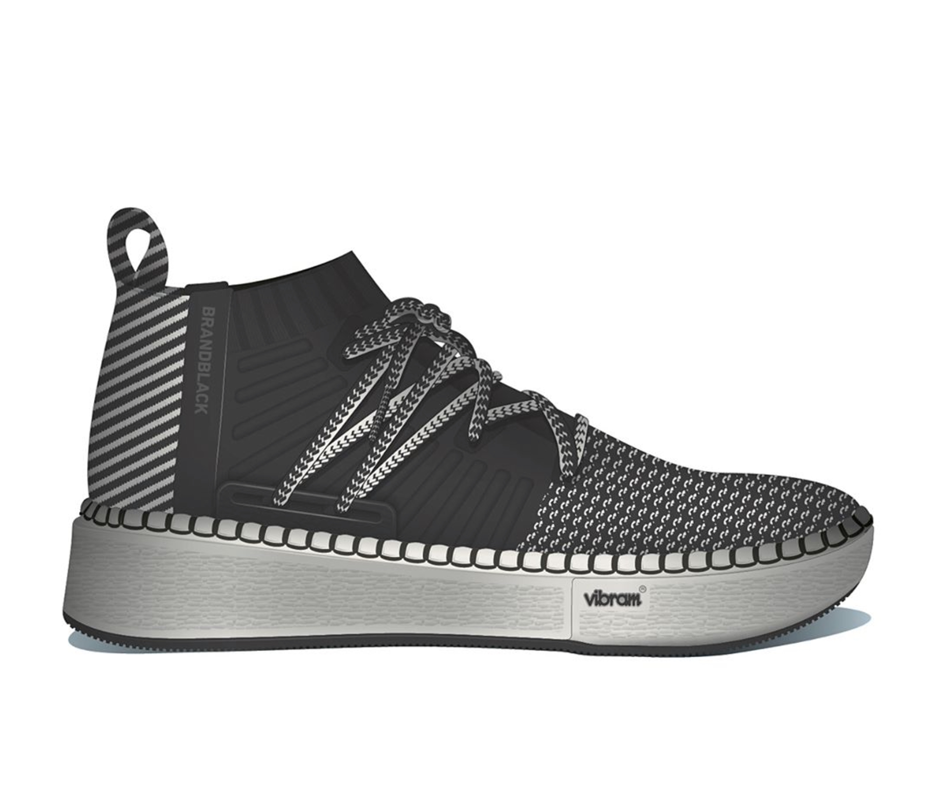 Brandblack Founder Unveils the Delta, it Uses the First-Ever Vibram ...