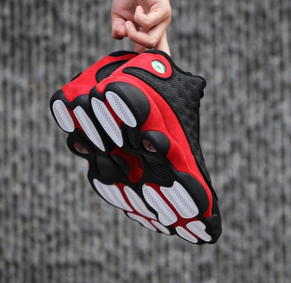 Beauty Shots of the Air Jordan 13 Retro 'Black/Red' - WearTesters
