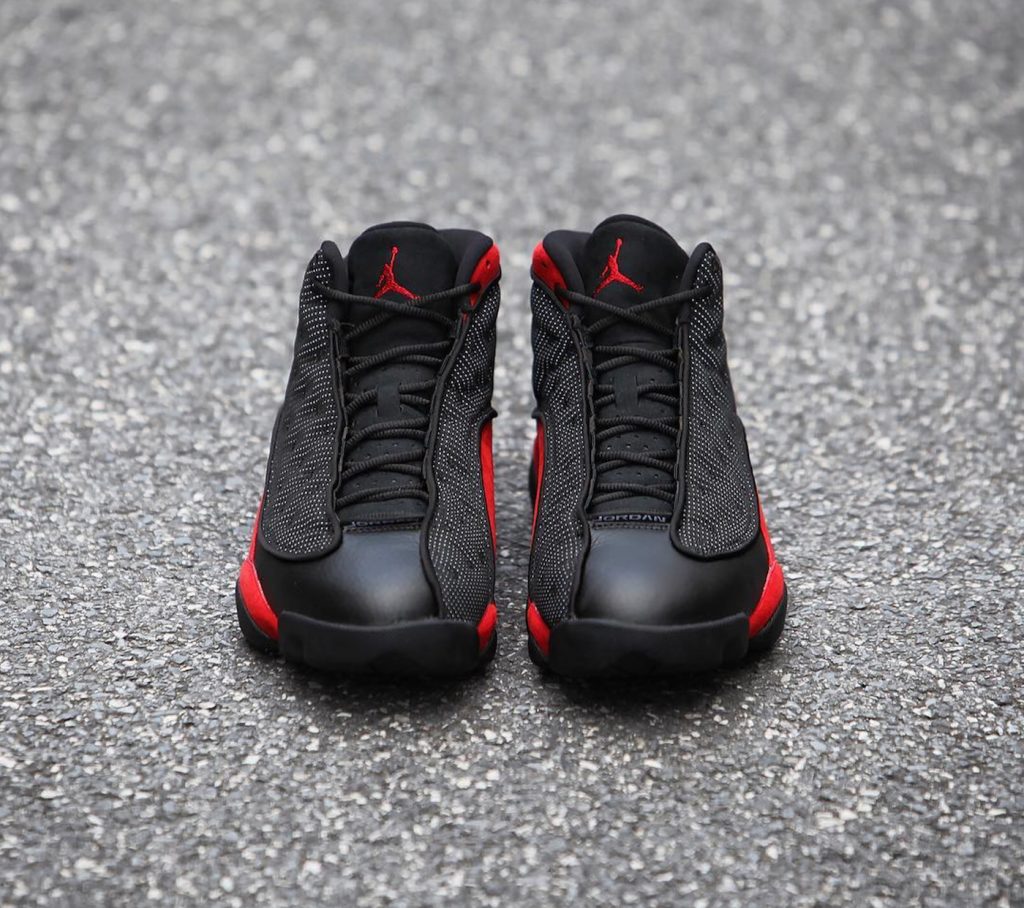 Beauty Shots of the Air Jordan 13 Retro 'Black/Red' - WearTesters