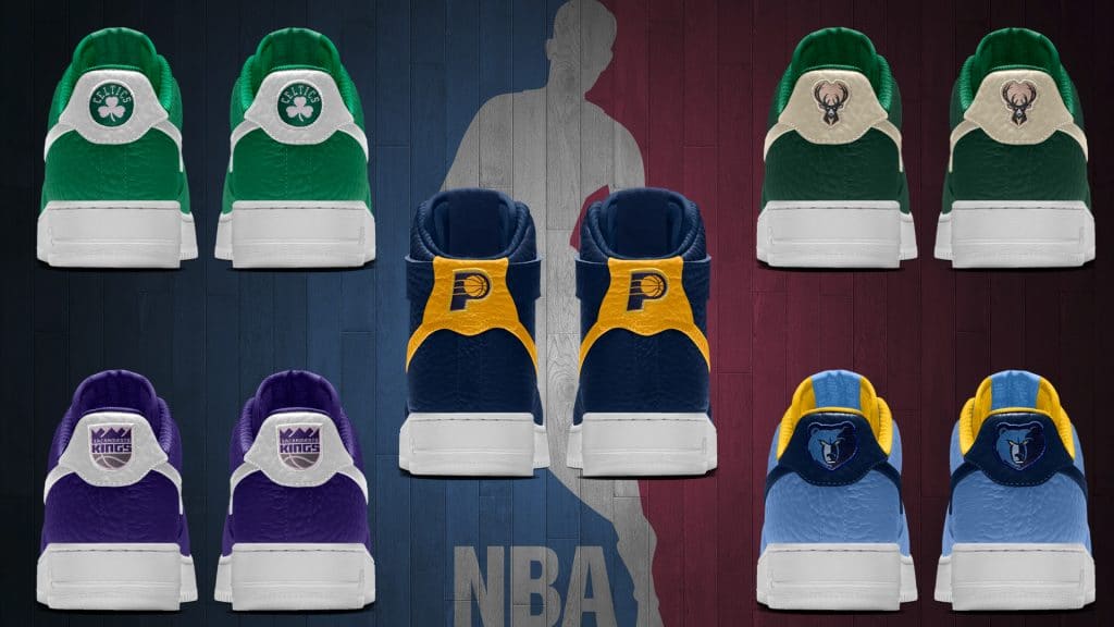 NBA Team Logos Now Available on NIKEiD for the Air Force 1 - WearTesters