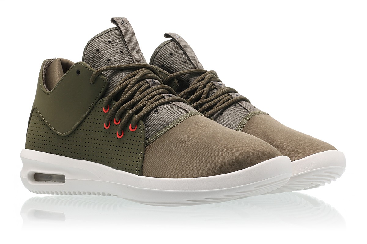The Air Jordan First Class Arrives Overseas in Olive - WearTesters