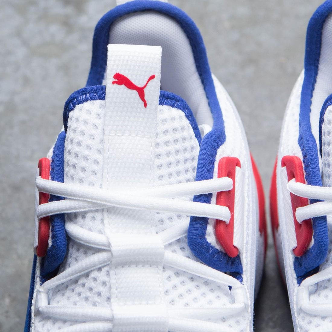 The Puma Uproar Appears in White/Red/Blue - WearTesters