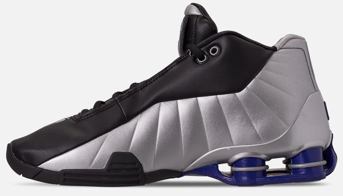 The Original Nike SHOX BB4 in Black/Metallic Silver is Available Now ...
