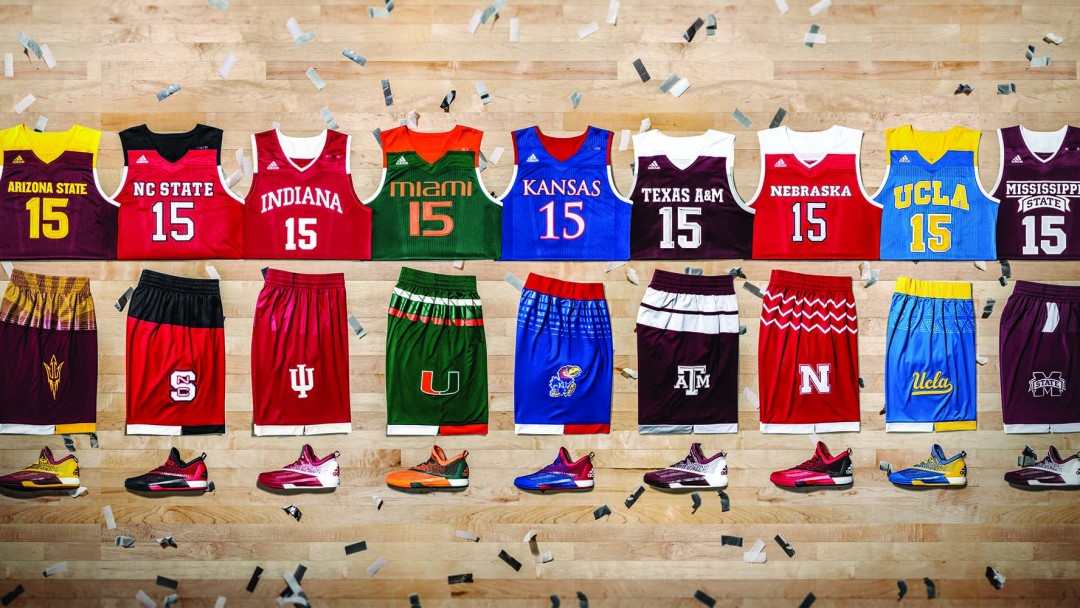 adidas Unveils March Madness Uniforms for Nine College Teams - WearTesters