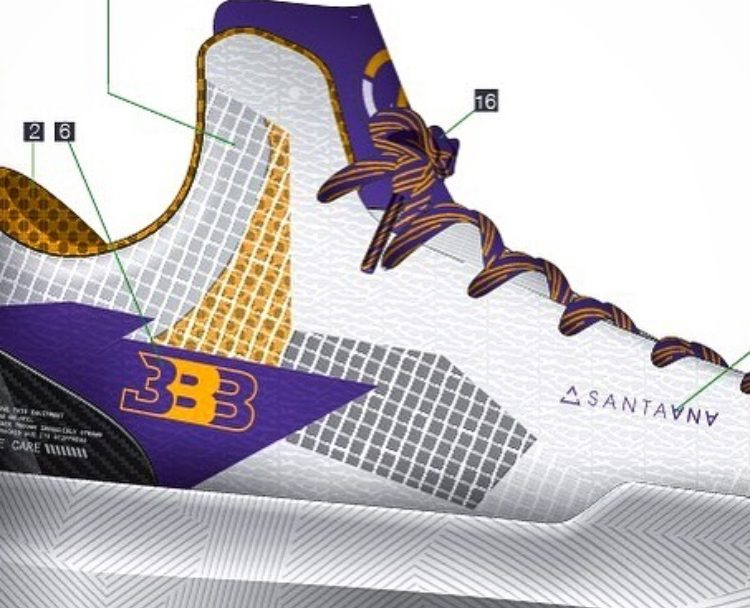 The Next BBB Zo2 Prime Remix to Release Feature Lakers Colors - WearTesters